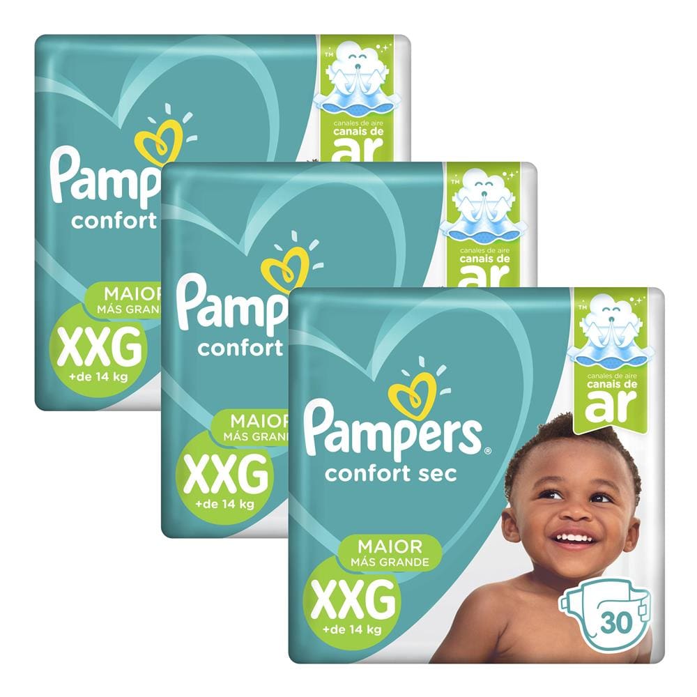 Fralda pampers90 unidades Black Friday | Vale Pix - Casas Bahia