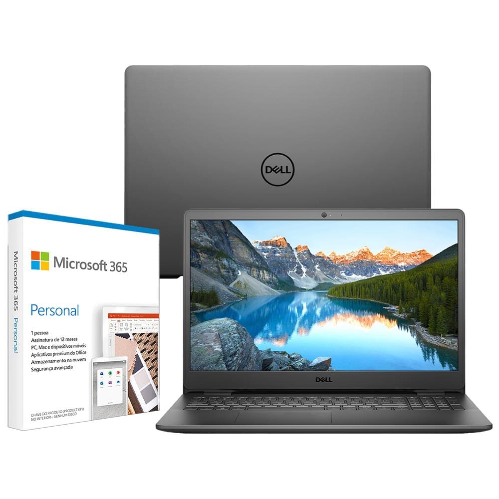 Notebook dell pentium gold 4gb 128gb ssd tela 15 6 windows 10 inspiron ...