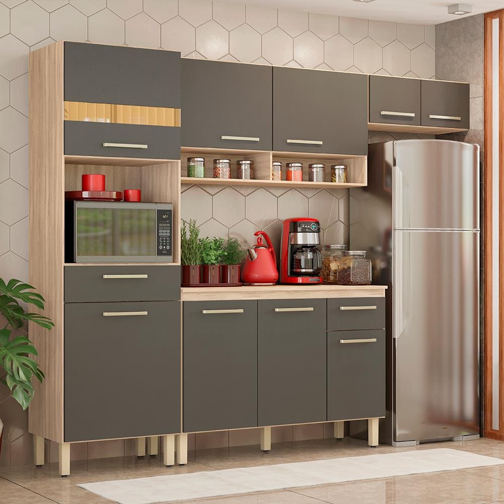 Cozinha Compacta Demóbile Savoy com | Casas Bahia