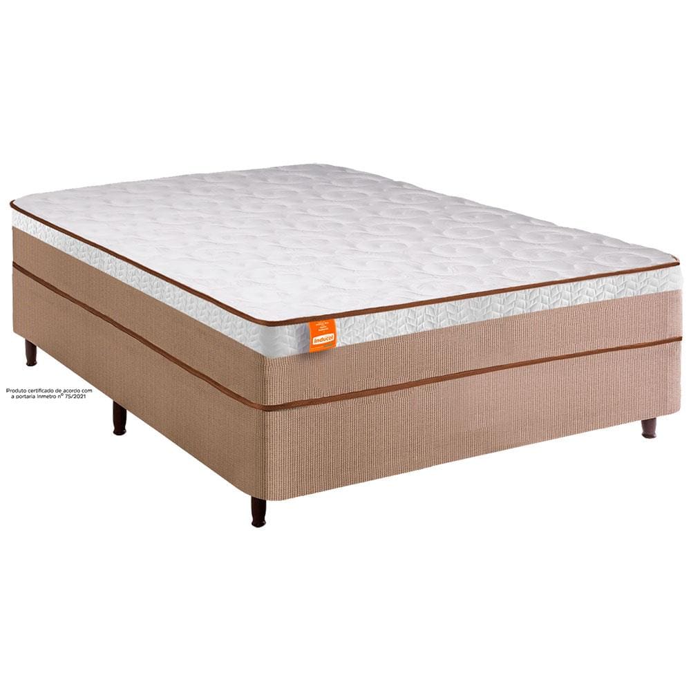 Cama box casal inducol mola ensacadacom bau | Casas Bahia