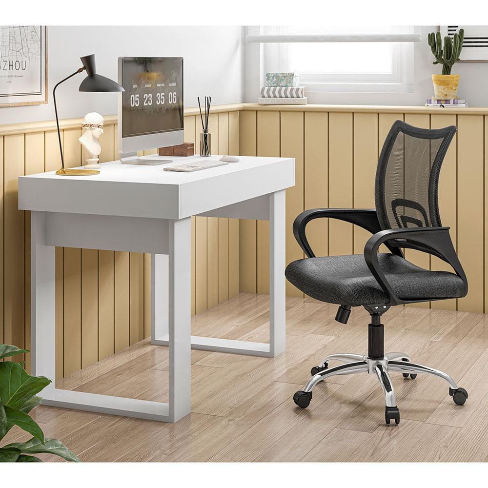 Cadeira de Escritorio Cosco Home Willet Giratoria com Regulagem de Altura | Casas Bahia