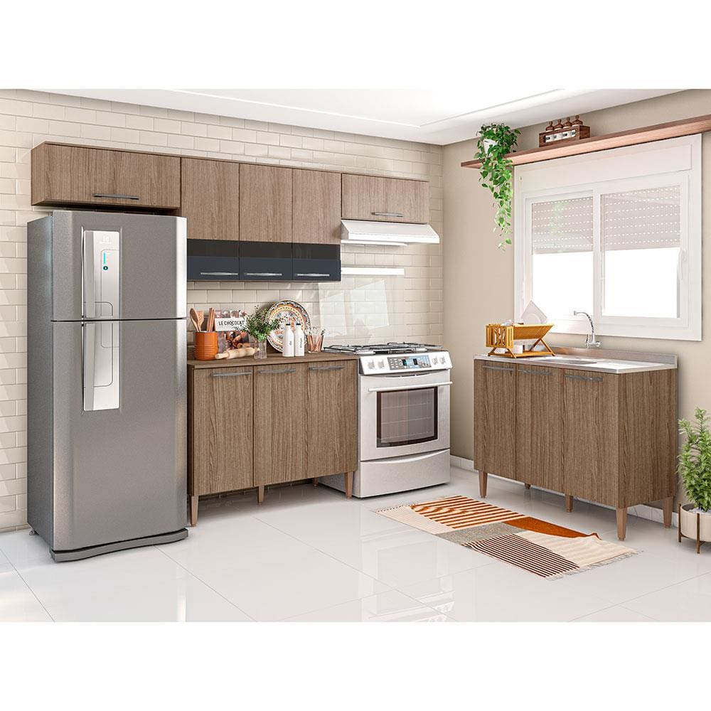 Cozinha completa completa safira plus com 11 porta Black Friday | Vale ... Cozinha completa completa safira plus com 11 porta Black Friday | Vale ...