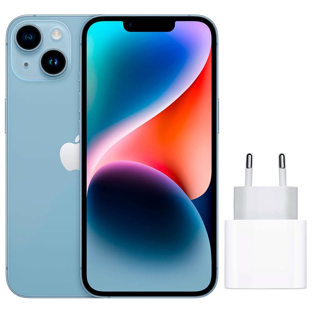 Iphone 14 azul | Casas Bahia