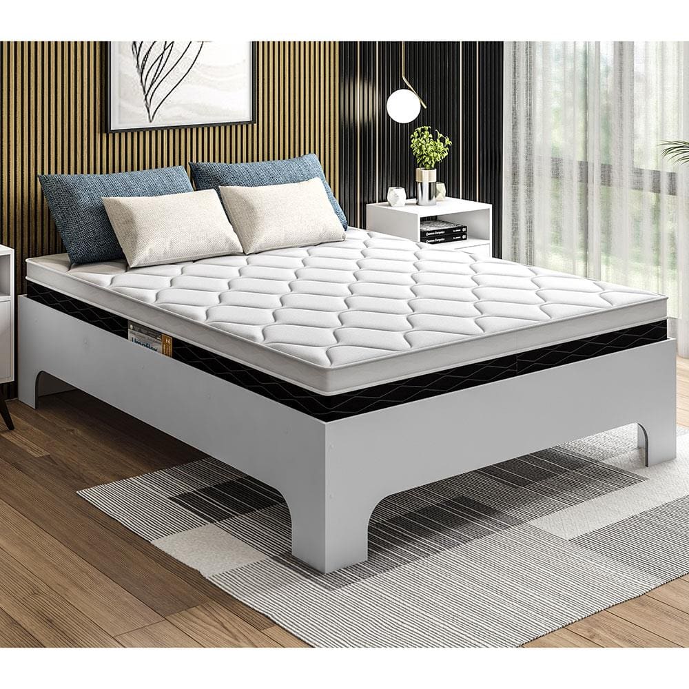 Cama box casal umaflex colchao casal fascinium com molas ensacadas ...