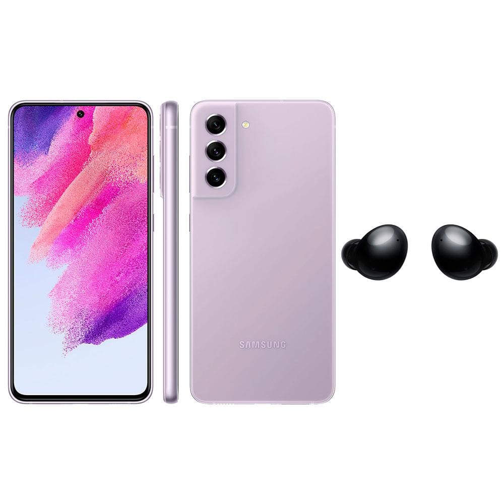 Smartphone samsung galaxy s20 fe 256gb cloud lavender fone ouvido bluetooth galaxy buds | Casas ...