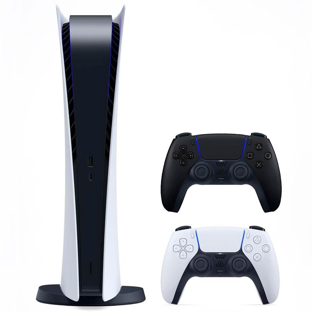 Console playstation 5 digital edition 825gb ssd controle sem fio dualsense branco console ...