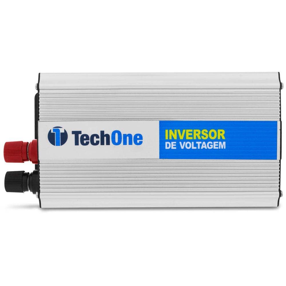 Inversor voltagem tech one 1000w 12v para110v com usb transformador conversor potencia | Casas Bahia