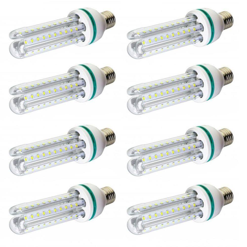 Lampada led compacta milho economica 12w 3u branco frio kit 8 power xl ... Lampada led compacta milho economica 12w 3u branco frio kit 8 power xl ...