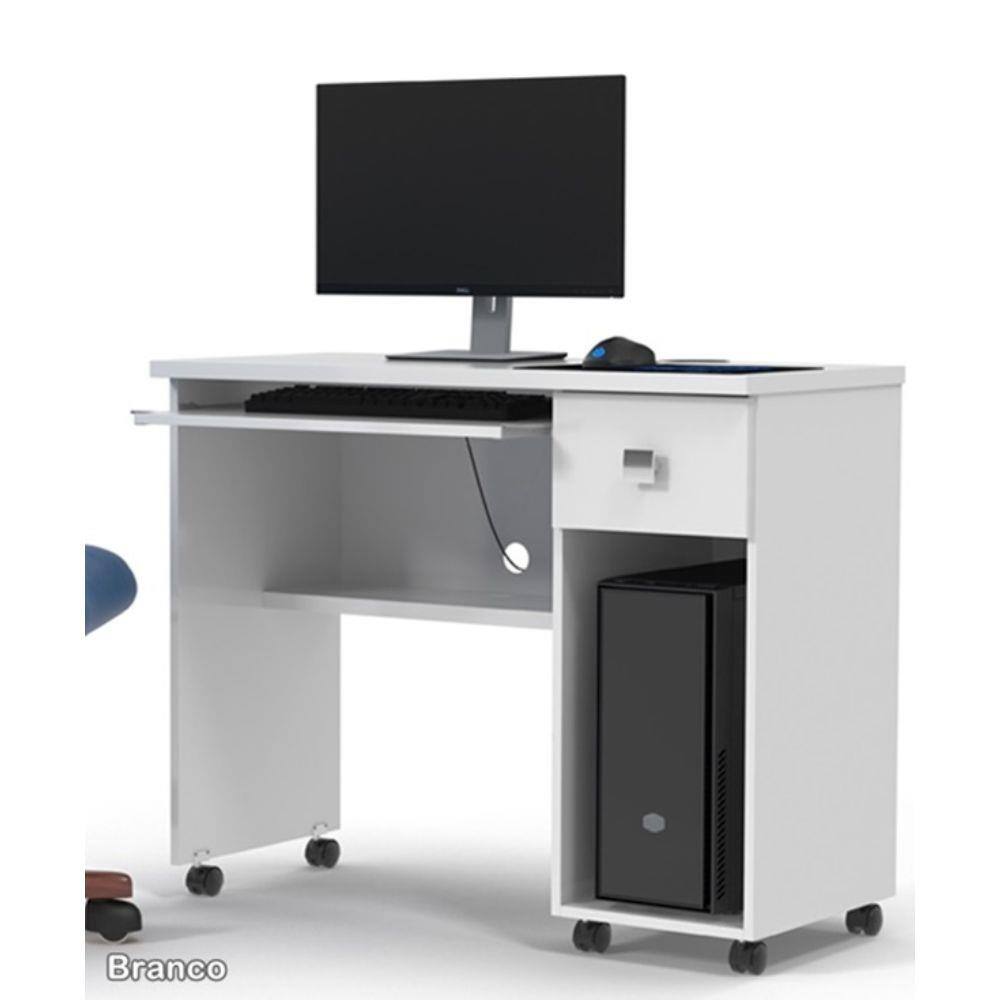 Mesa com rodizios computador | Casas Bahia