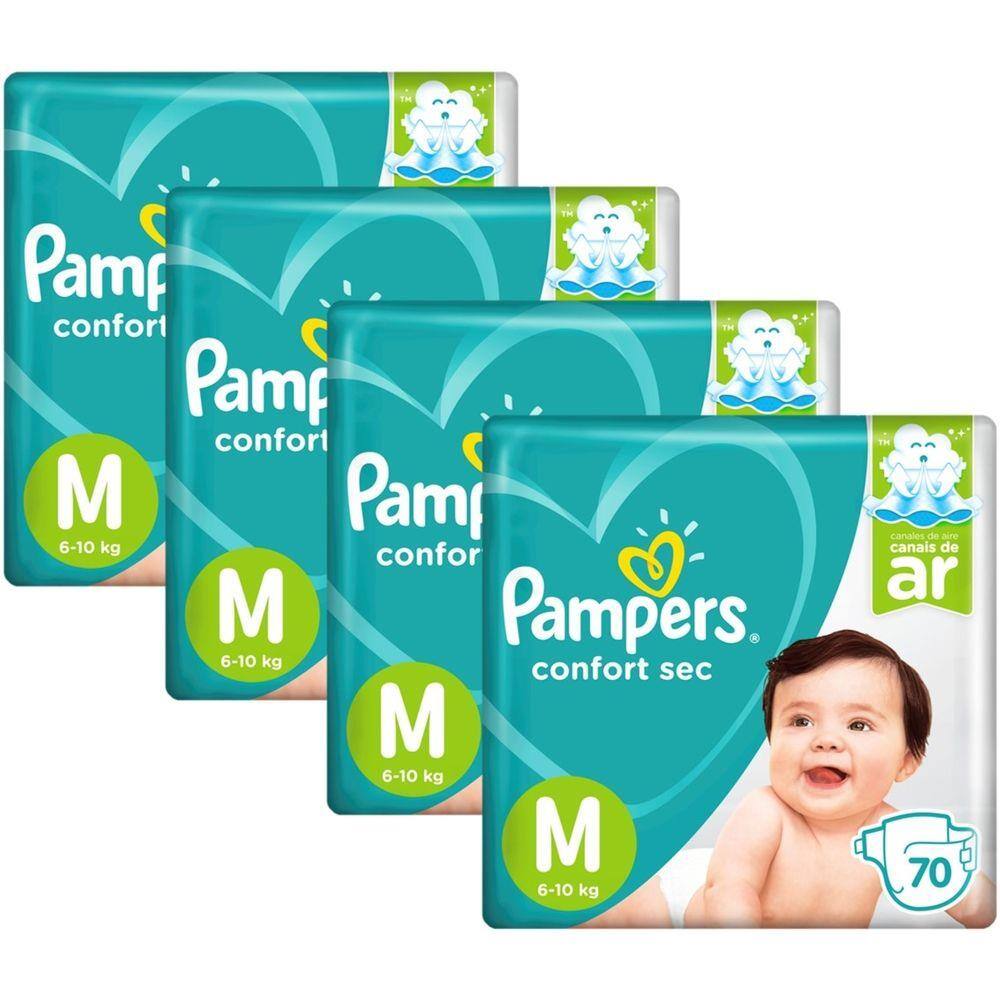 Fralda pampers super m | Casas Bahia