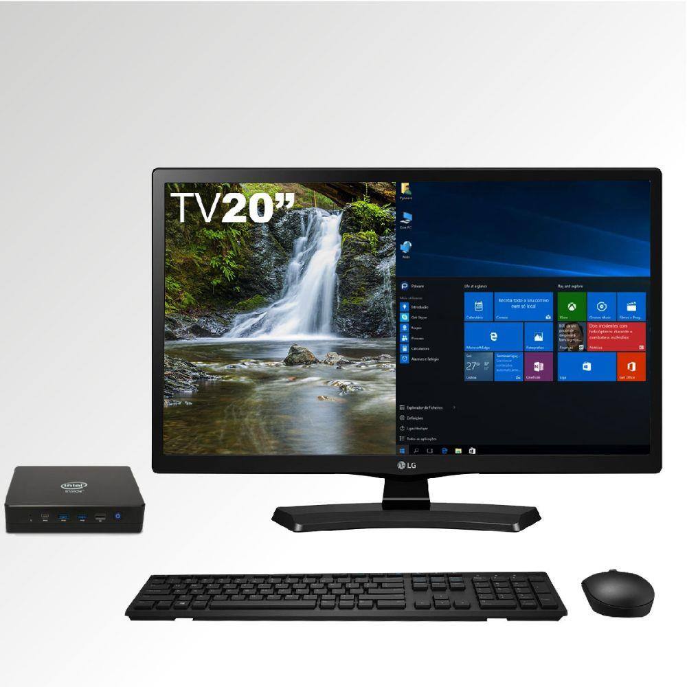 Monitor led lg computador preto 19 5 | Casas Bahia