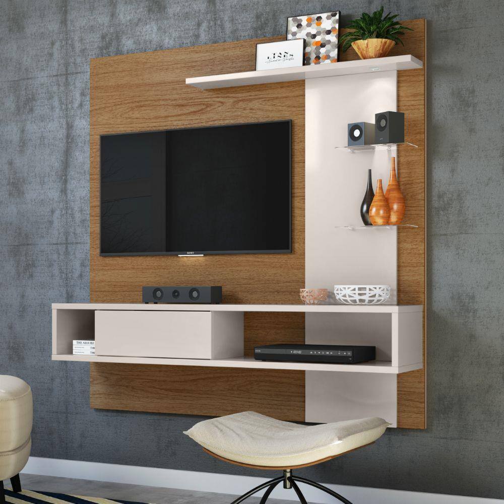 Painel suspenso tv 55 atlantico colibri calcata | Casas Bahia