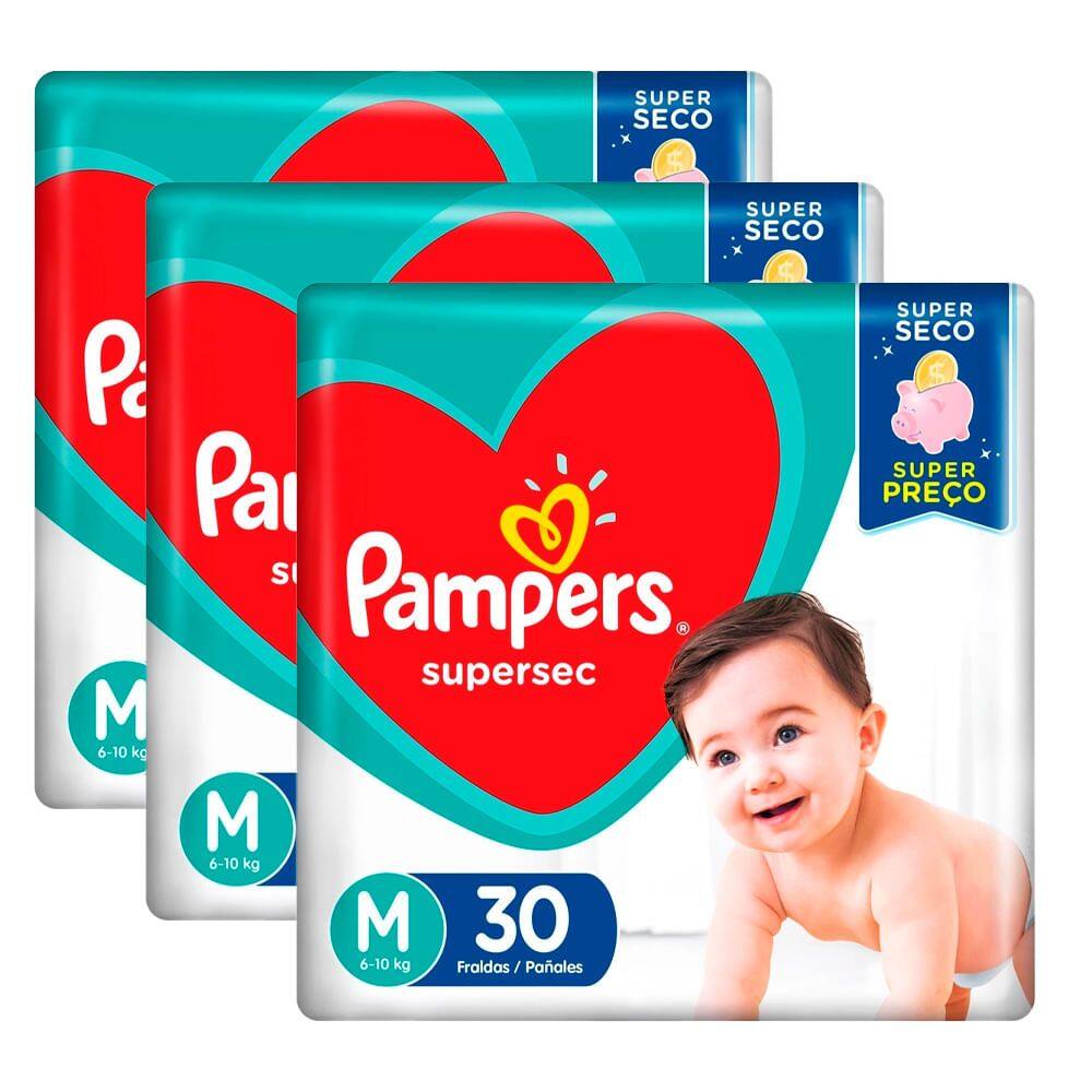 Fralda pampers90 unidades Black Friday | Vale Pix - Casas Bahia