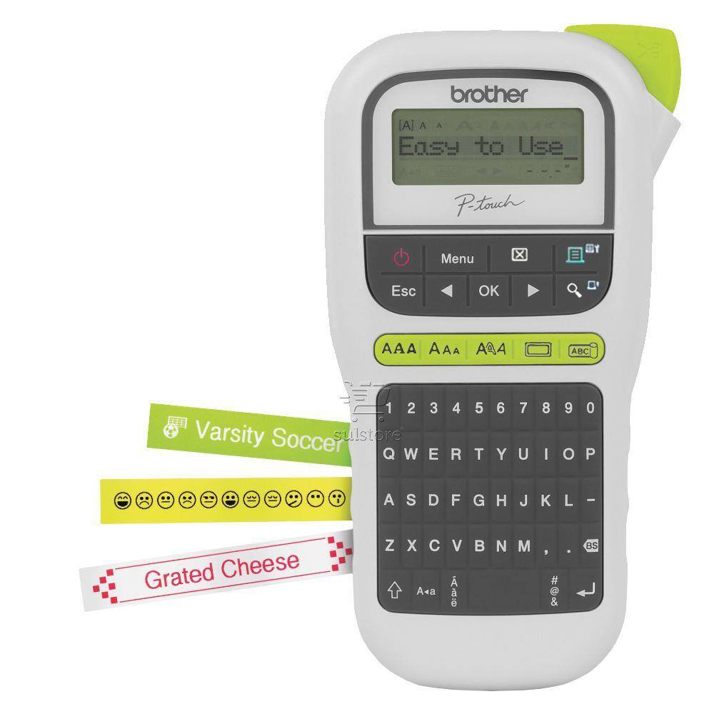 Rotulador eletronico portatil pt h110 brother | Casas Bahia