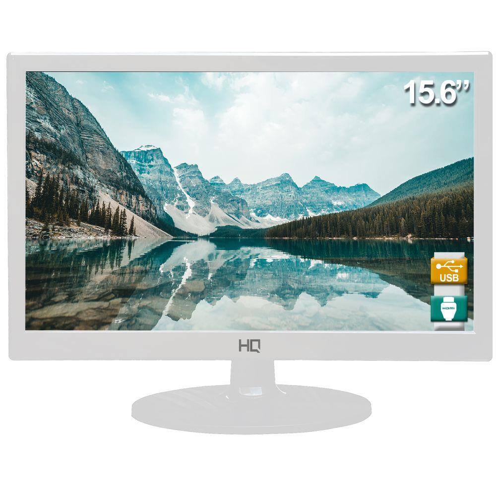 Monitor 19 5 hq 20hq led widescreen hdmi branco | Casas Bahia