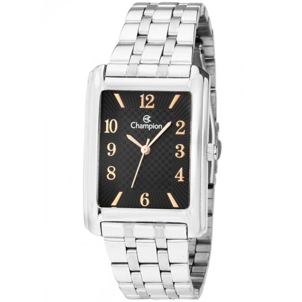 Relogio prata quadrado feminino | Casas Bahia