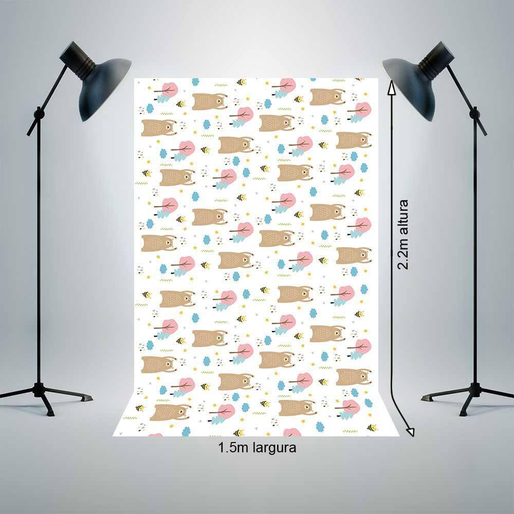 Painel masha e o urso em tecido | Casas Bahia