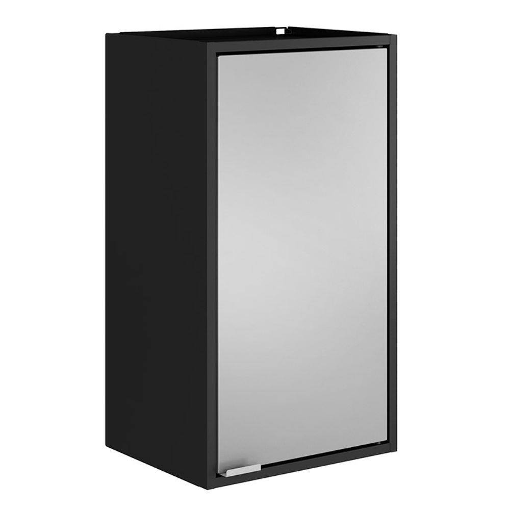 Armario aereo multiuso itatiaia smart 1 porta pd 1p 35 pretocinza matte ...