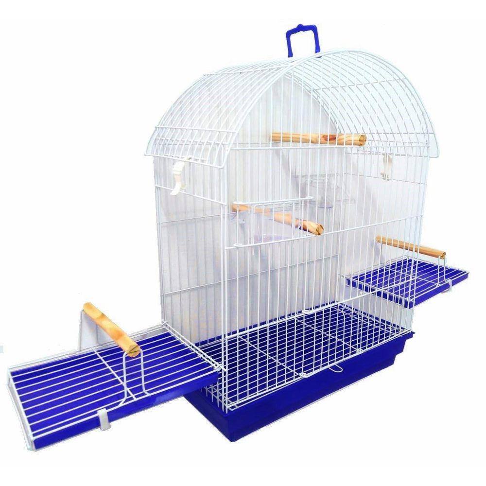 Gaiola calopsita passaros manso completa cor azul distribuipet | Casas ...