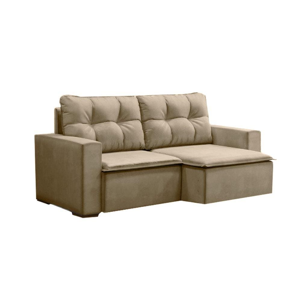 Sofa retratil 3 lugar 180 cm | Casas Bahia