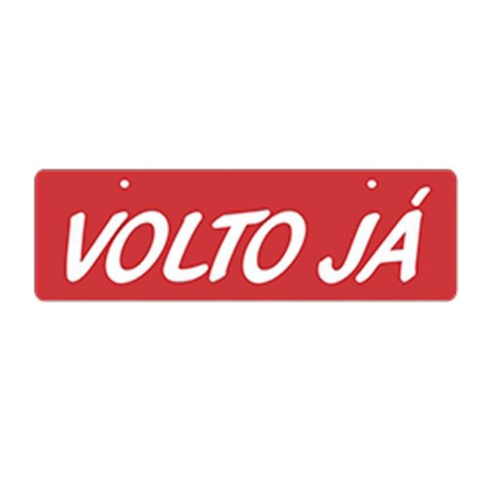 Placa aviso volto j | Casas Bahia