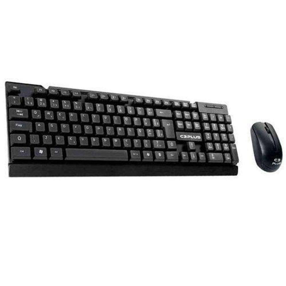 Teclado e mouse sem fio c3 tech | Black Friday Casas Bahia
