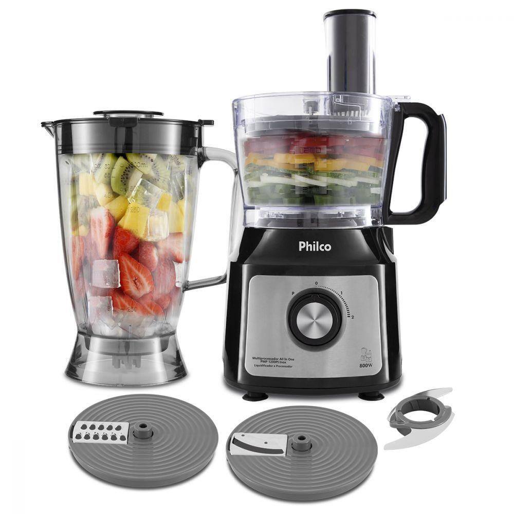 Multiprocessador philco all in one pmp1200pi inox 220v Black Friday ...