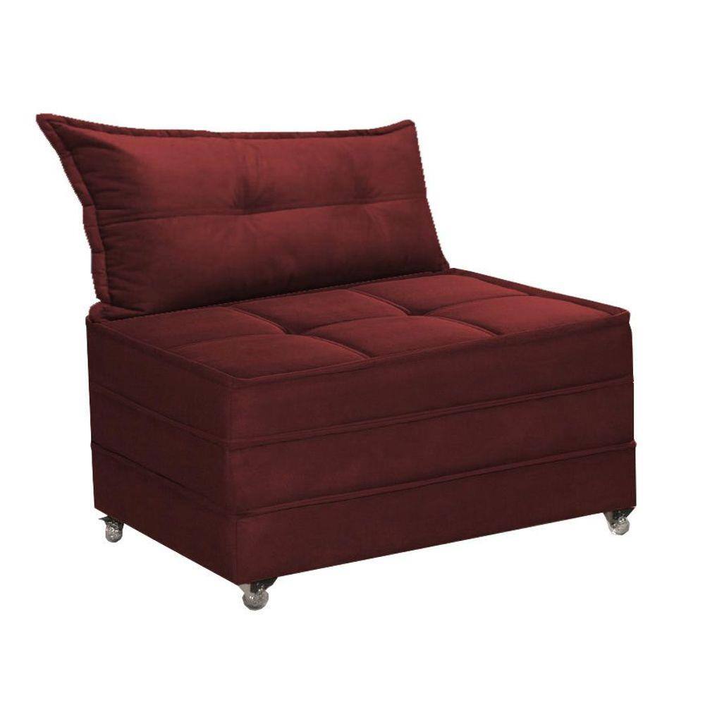 Cama puff sofa cama puff | Casas Bahia