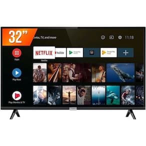 Tv smart 32 polegadas com android com inteligencia | Casas Bahia