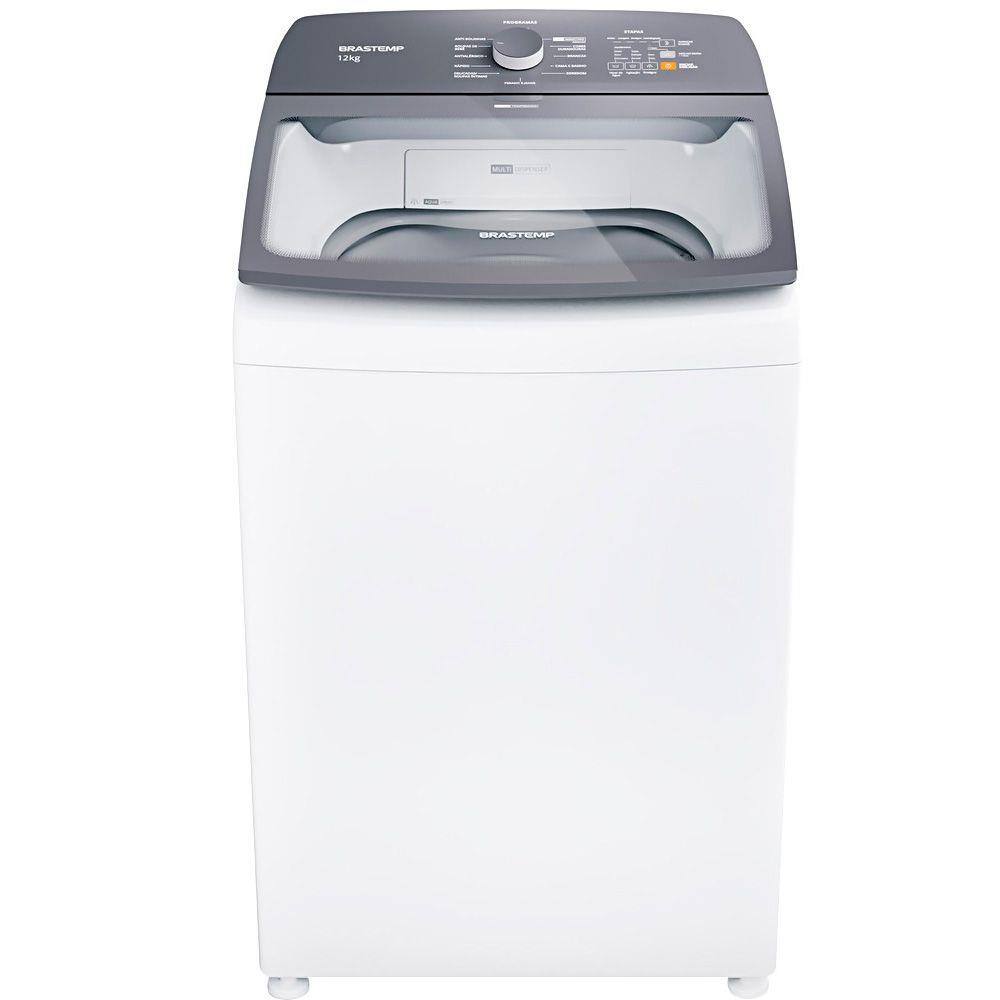 Maquina de lavar automatica brastemp 12kg bwk12abbna cesto de inox ...