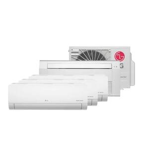 Ar condicionado multi split inverter lg 24 000 btus 2x evap hi wall 9 000 1x evap cassete 18 000 ...