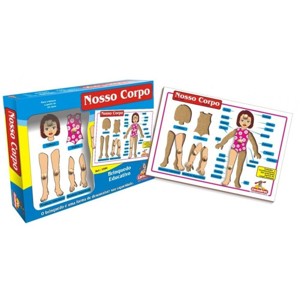 Esquema corporal 11 pecas | Casas Bahia