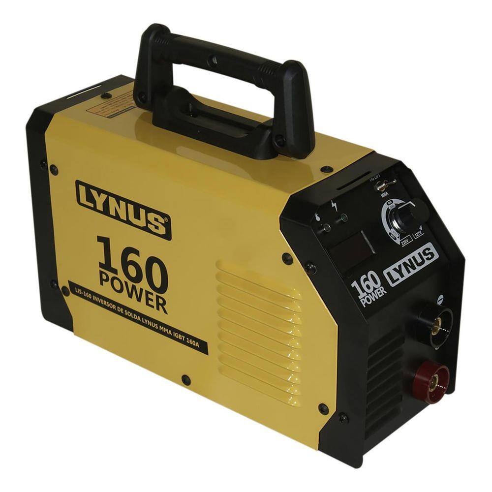 Maquina solda lynus 160a bivolt Black Friday | Vale Pix - Casas Bahia