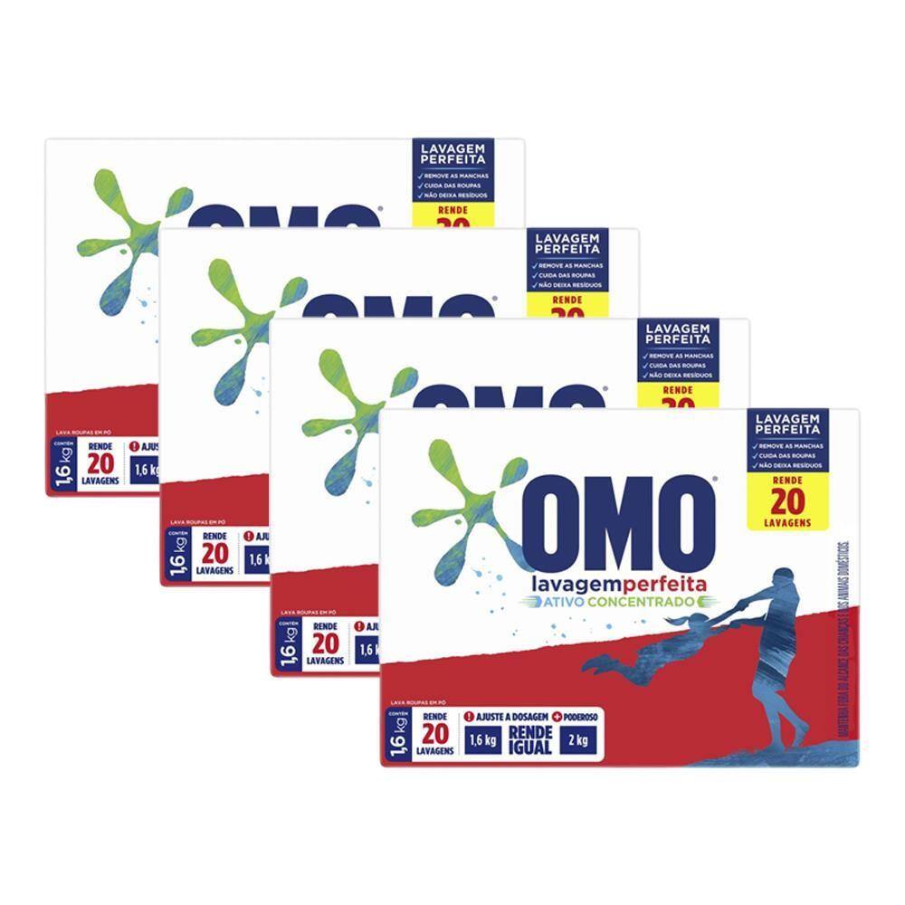 Sabao em po omo lavagem perfeita 1 6 kg omo 1 6 kg | Casas Bahia