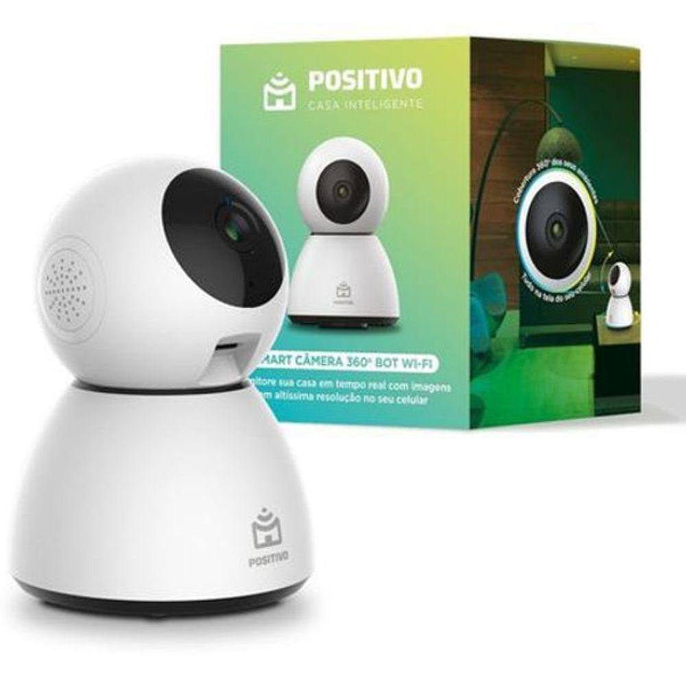 Câmera Smart Bot Wi Fi Positivo | Casas Bahia
