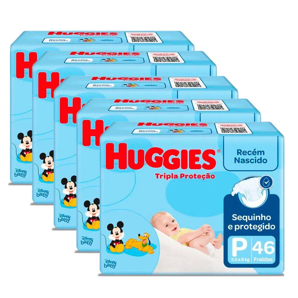Fralda huggies kit p Black Friday | Vale Pix - Casas Bahia