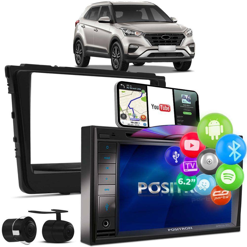 Central multimidia do voyage com tv | Casas Bahia