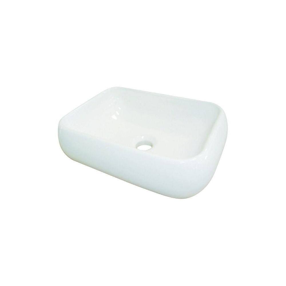 Cuba Apoio Retangular Grande Branca 51x33 Ica26 Icasa | Casas Bahia