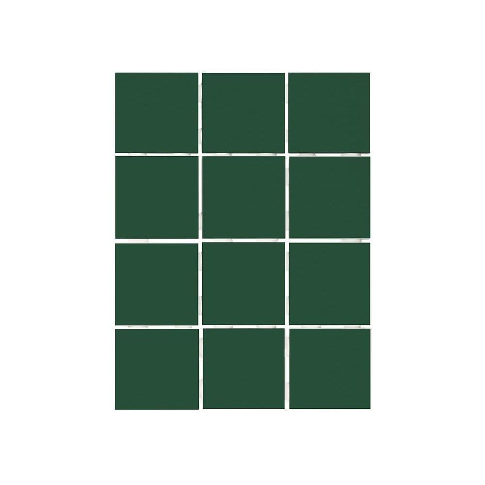 Revestimento Colonial 10x10cm Caixa 1,95m² Telado Verde Strufaldi ...
