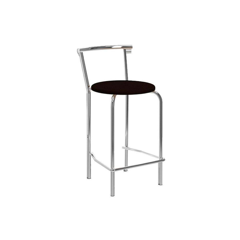 Banqueta carraro 1743 aco cromada4 unidades turquesa | Casas Bahia