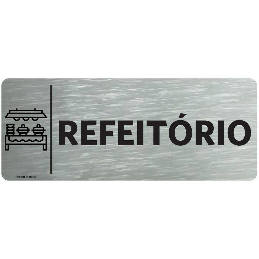 Placa educativas refeitorio | Casas Bahia