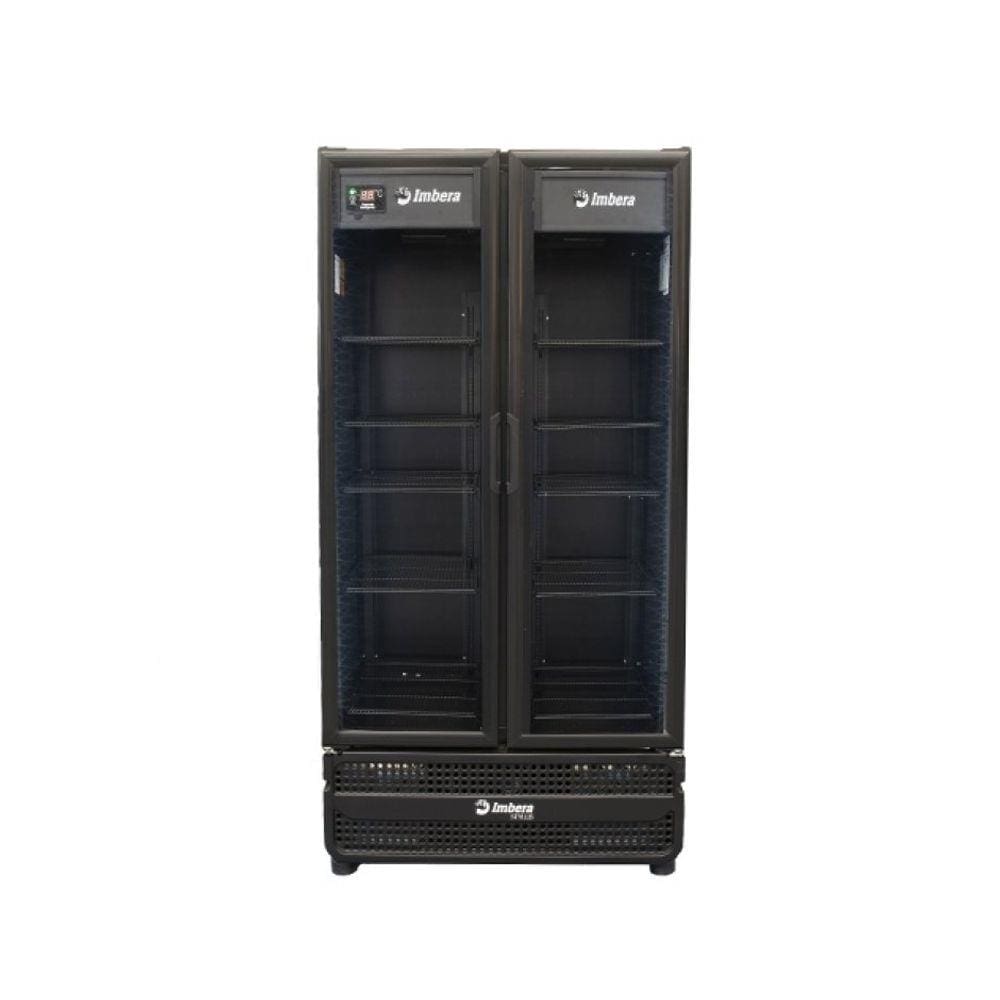 Geladeira expositor imbera styllus slim preta | Casas Bahia