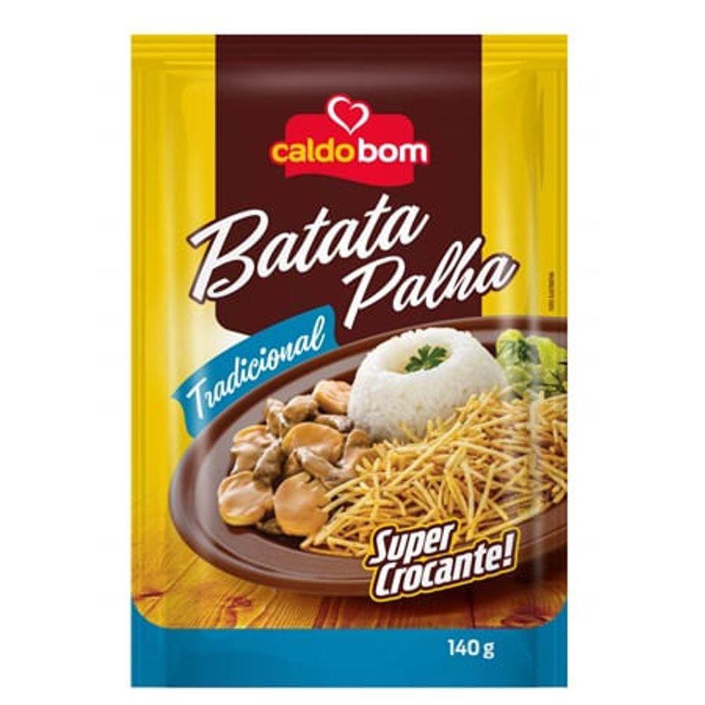 Batata palha tradicional visconti 140g | Casas Bahia