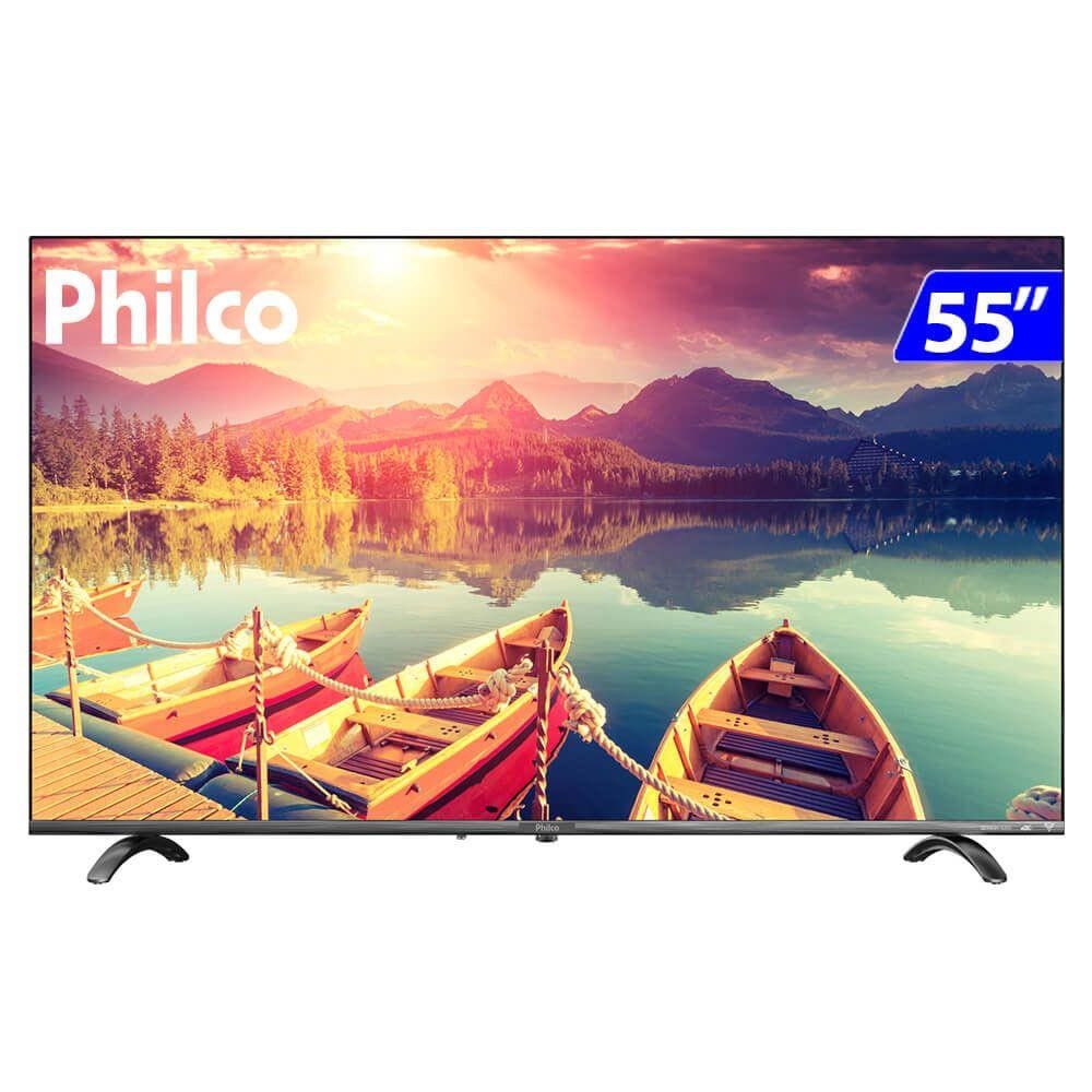 Smart tv philco ptv55q20snbl 55 polegadas led | Casas Bahia