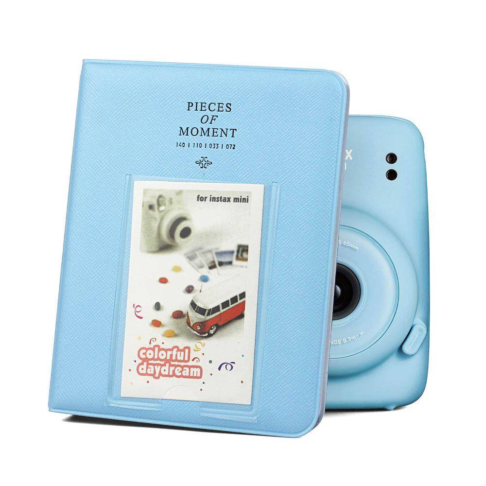 Kit camera fujifilm instax mini 11 azul 20 foto pack Black Friday ...