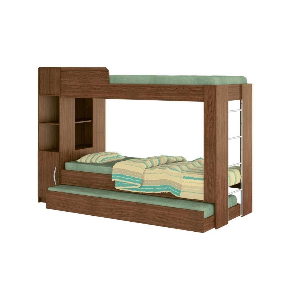 Beliche cama auxiliar treliche cm 15 branco ditalia com colchao | Casas ...