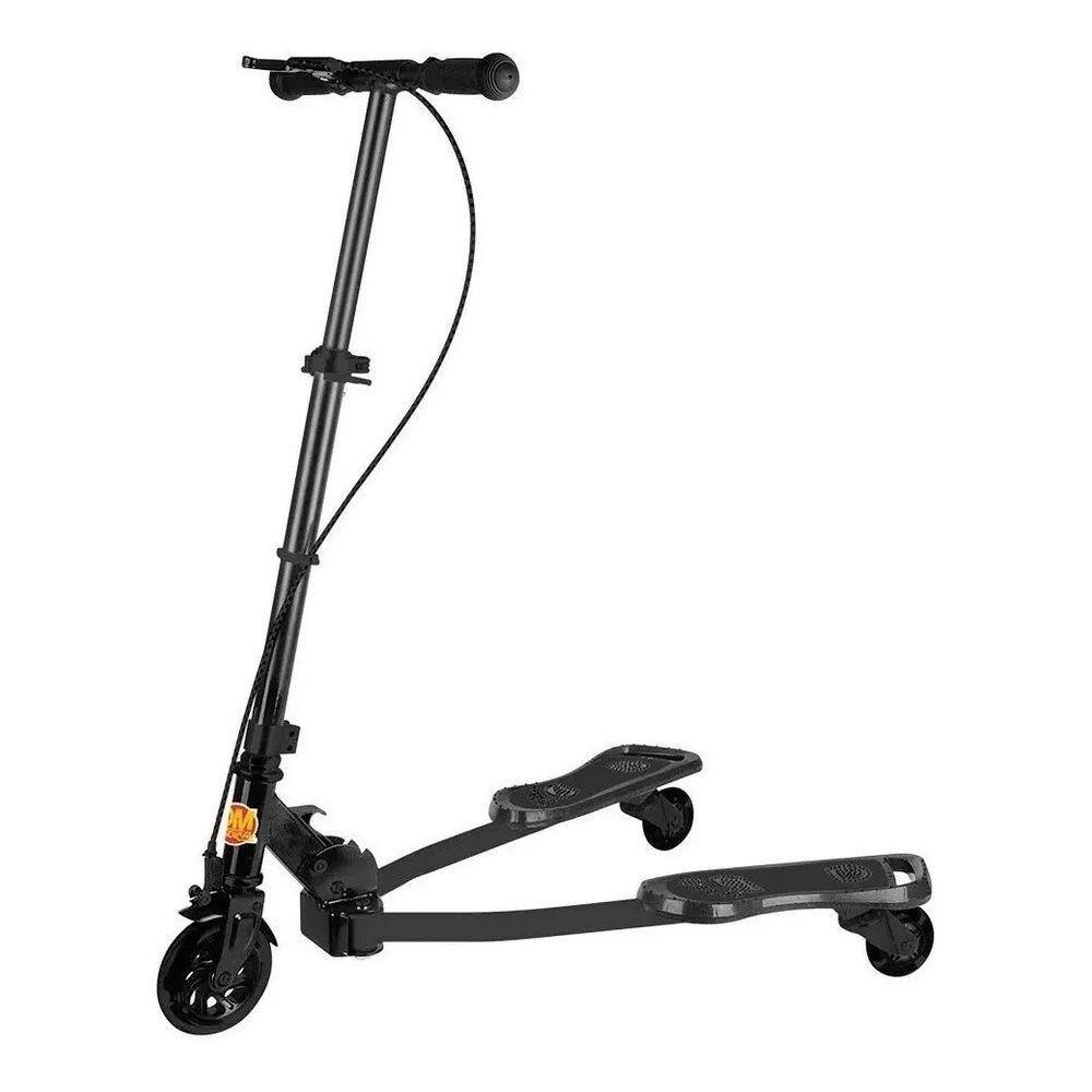 Patinete infantil 3 roda frog new trinet preto dobravel ajustavel dm ...