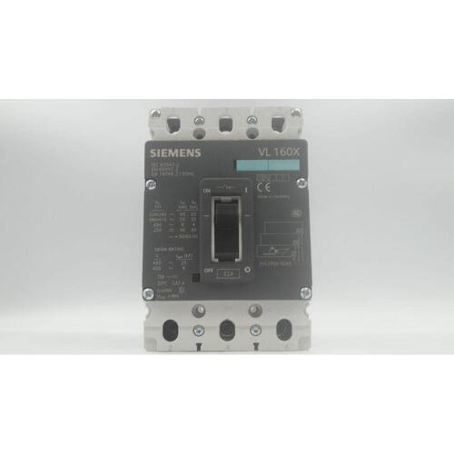 Disjuntor Caixa Moldada Siemens VL 160X 3VL1703-1DA3 3P 32A | Casas Bahia
