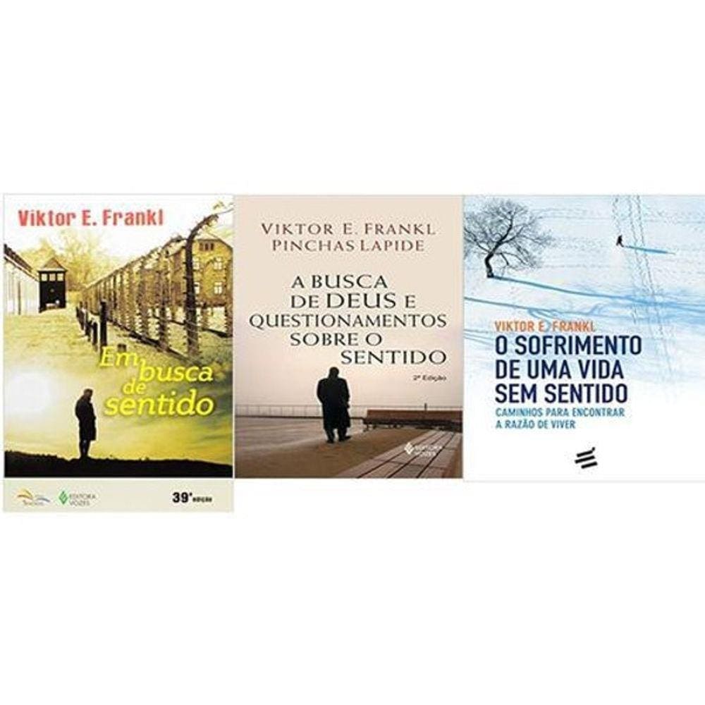 Livro em busca de sentido viktor frankl | Casas Bahia Livro em busca de sentido viktor frankl | Casas Bahia