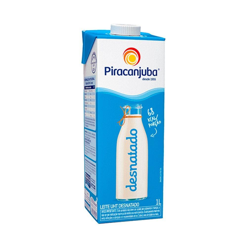 Leite desnatado tabela nutricional | Casas Bahia